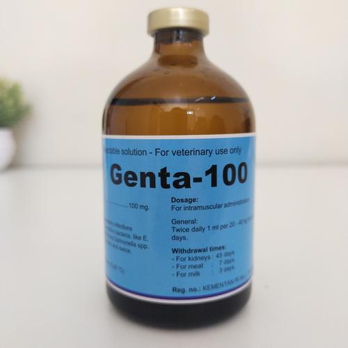 Jual Genta - 100 / 100 ml / obat antibacteria pernafasan pencernaan ...