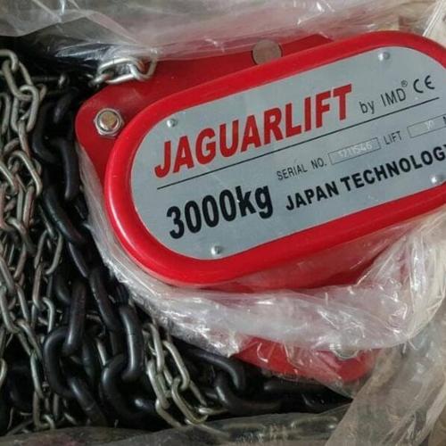 Jual Chain Blok Jaguar Jaguarlift 3 ton x 5 meter Katrol Teknologi ...