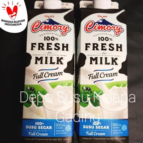 Jual Cimory Susu Segar 1 lt FULL CREAM | Chimory Fresh Milk Chimori ...