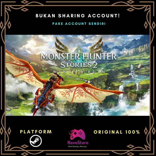Jual Monster hunter stories 2 pc original game / mhs 2 / mh stories 2 ...
