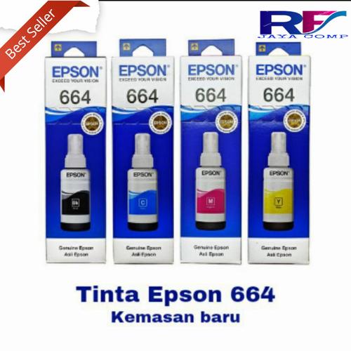 Jual tinta epson 664 1 set 4 warna - Jakarta Timur - RF JAYA COMP | Tokopedia