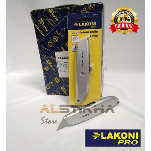 Jual Pisau cutter T TYPE ALUMINIUM KNIFE PISAU CUTTER GYPSUM LAKONI PRO ...