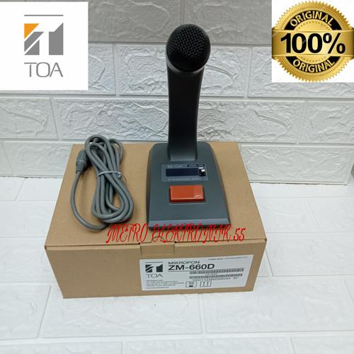 Jual Mic Paging TOA ZM 660 D Original - Jakarta Barat - AF Elektronik55 ...
