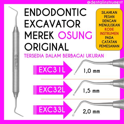 Jual Dental Endodontic Excavator / Ekskavator Endodontik Merek Osung ...
