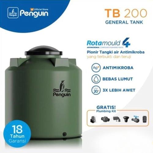 Jual Tangki Air Penguin Tb200 Tb 200 Toren Penguin Tb200 - Hitam - Kab ...