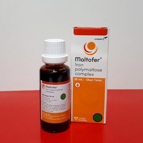 Jual maltofer drop vitamin penambah darah bayi & anak / zat besi ...
