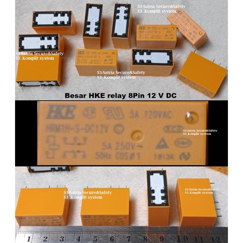 Jual Besar HKE relay 8Pin 12 V vol 8 pin rilay HRM1H 12V 8P rilai DC12V ...