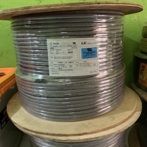 Jual LS kabel 2 pair 18 awg LS twisted shielded / 2 pair 18awg isi 4 ...