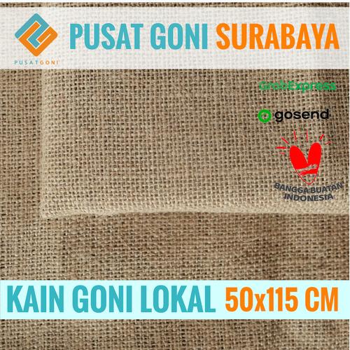 Jual Kain Goni 50cm x 115cm - Karung Goni Baru Lembaran - Bahan Craft ...