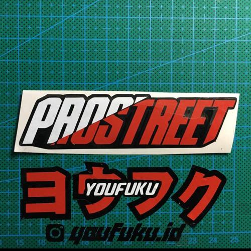 Jual Cutting sticker Prostreet / stiker prostreet / sticker custom ...