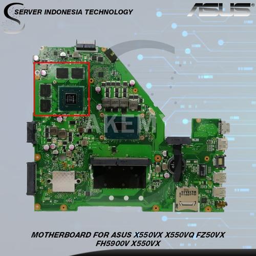 Jual MOTHERBOARD FOR ASUS X550VX X550VQ FZ50VX FH5900V X550VX - I5/4GB ...