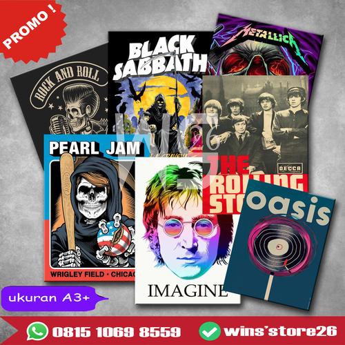 Jual POSTER CUSTOM A3+/CETAK POSTER BAND PROMO!!! - Jakarta Selatan ...