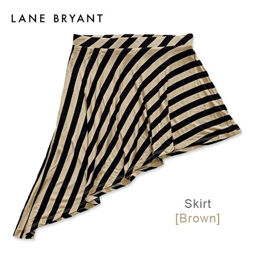 Jual Rok fashion anak perempuan ABG Lane Bryant diagonal stripes - Red ...