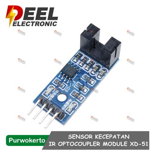 Jual SENSOR KECEPATAN IR OPTOCOUPLER MODULE XD-51 INFRARED SPEED - Kab ...
