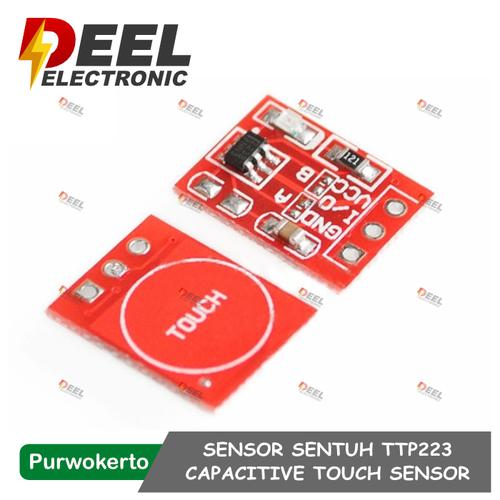 Jual SENSOR SENTUH TTP223 CAPACITIVE TOUCH SELF LOCKING SWITCH ARDUINO ...