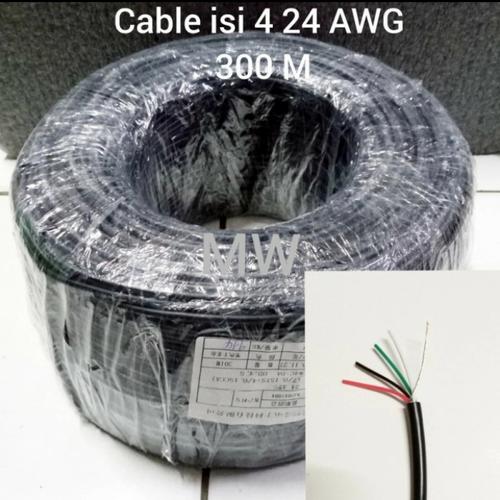Jual KABEL DATA SENSOR ISI 4 SERABUT 24AWG BROTHER UNION 300METER ...