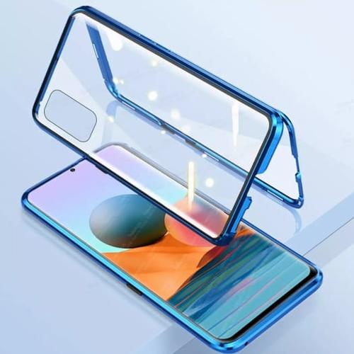 Jual CASE MAGNET XIAOMI REDMI NOTE 10 5G COVER DUOBLE GLASS DEPAN ...