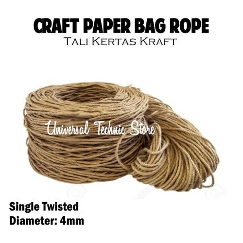 Jual Tali Kertas Samson Cokelat / Tali Paper Bag Premium Kraft Paper ...