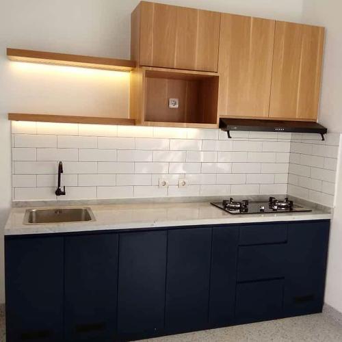 Jual Kitchen set Custom kustom HPL Sesuai permintaan free Led strip ...