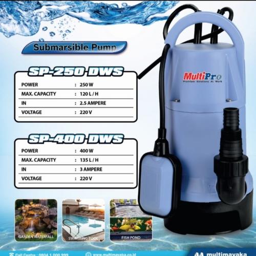 Jual multipro SP250DWS pompa celup air kotor submersible pump SP 250 ...