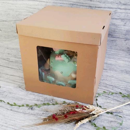 Jual Tall Cake Box 30x30x30 Dus Kue Tinggi Besar Jumbo Kardus Mika Tart ...