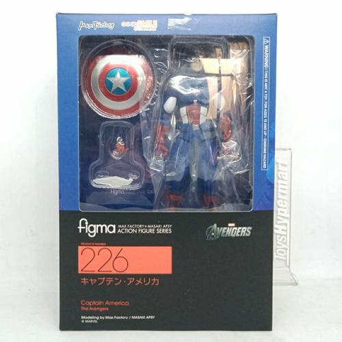 Jual ORIGINAL FIGMA Captain America Avengers Marvel Goodsmile - Jakarta ...