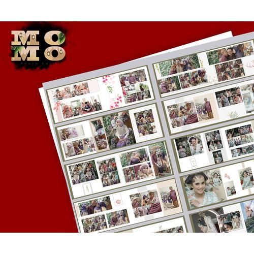 Jual 20 PSD Template Magazine / Kolase / foto album Photo 20x30 sambung ...