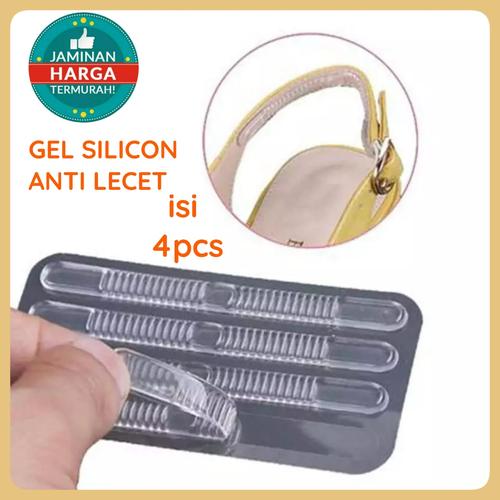 Jual INSOLE PELINDUNG TUMIT BAHAN GEL SILICON ANTI LECET - BENING ISI ...