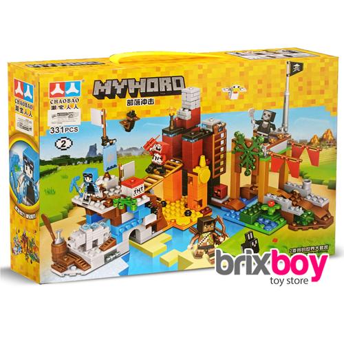 Jual Mainan Minecraft Set My World CB5629-2 331pcs - Kab. Tangerang ...