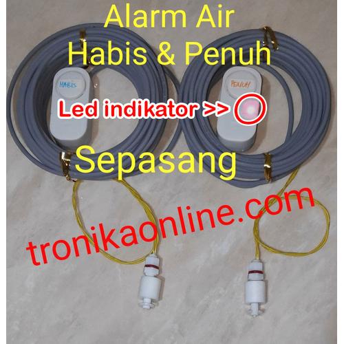 Jual Alarm Air HABIS PENUH Tandon Toren Bak Air Water Level Sensor ...