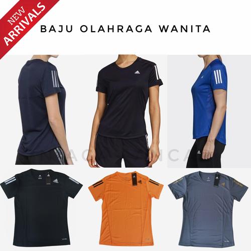 Jual BAJU RUNNING FITNESS GYM OLAHRAGA WANITA ADI CYCLING SEPEDA DRI ...