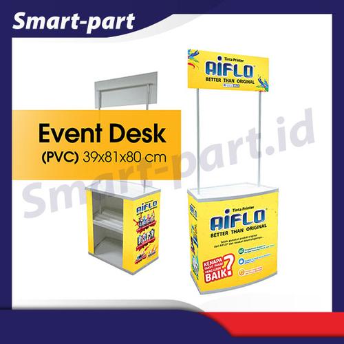 Jual EVENT DESK / BOOTH PORTABLE PVC UKURAN 39 x 81 x 80 Cm - Kota ...