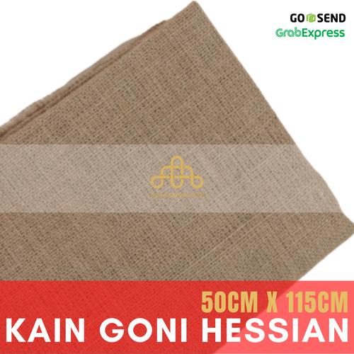 Jual Karung Goni Lembaran 50cm - Kain Goni Baru - Burlap Jute Murah ...