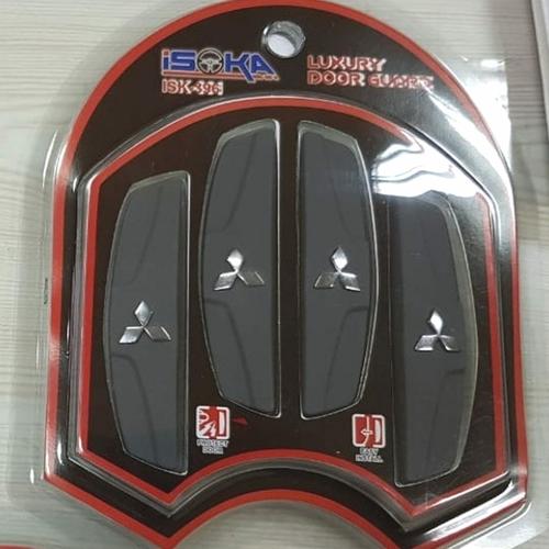 Jual doorguard pelindung pintu mobil Logo Mitsubishi Expander - Hitam ...