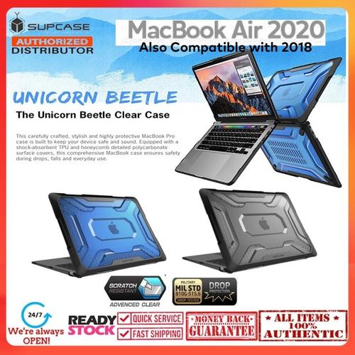 Promo Macbook Air 13 Inch M1 2020 - 2018 Case SUPCASE Unicorn Beetle ...