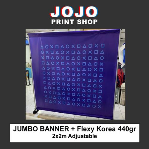 Jual JUMBO BANNER / GIANT BANNER + FLEXY KOREA 440gr 2x2M - 3x3m ...