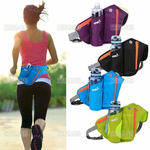 Jual Tas Pinggang Olahraga Lari Running Bag Holder Botol HP Waterproof ...