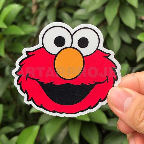 Jual Sticker Stiker Vinyl - Sesame Street Elmo - Kota Tangerang Selatan ...