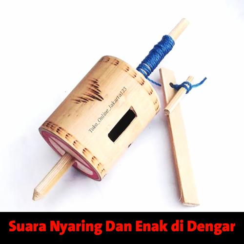 Jual gansing bambu gangsing bambu mainan jadul suara kencang banget - 1 ...