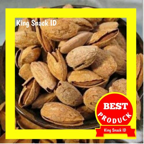 Jual ALMOND KULIT ROASTED PANGGANG / KACANG ALMON RASA SUSU BUTTER MILK ...