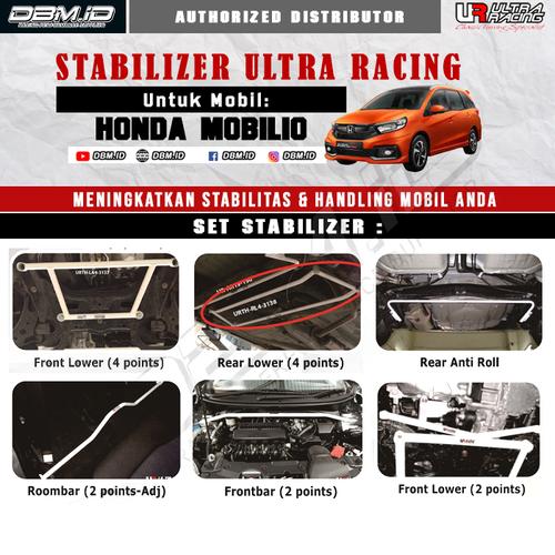 Promo Strutbar/ Stabilizer Ultra Racing Honda Mobilio - F LOW 2P Cicil ...