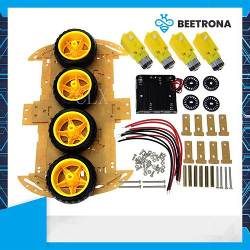 Jual KIT SMART CHASSIS CHASIS 4WD ROBOT CAR MOBIL ARDUINO - Kab. Sleman ...