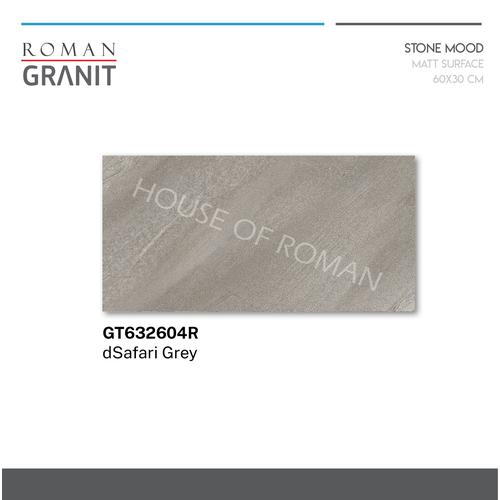 Jual ROMANGRANIT dSafari Grey 60x30 GT632604R (ROMAN GRANIT) - Jakarta ...