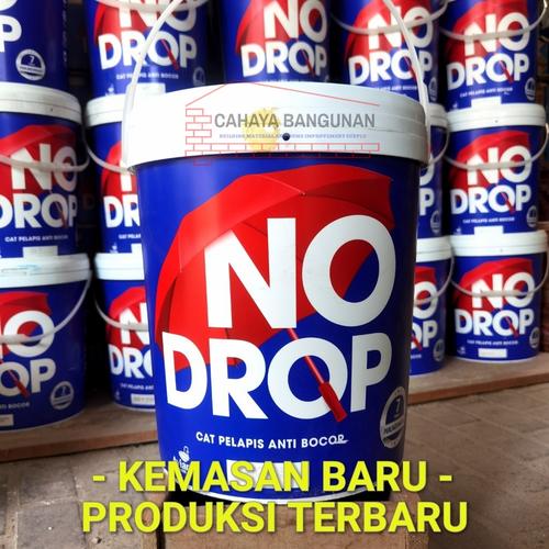 Jual NO DROP PAIL 20KG Cat Pelapis Kedap Air NoDrop 20 Kg bkn Aquaproof - 002 Abu Abu - Jakarta ...