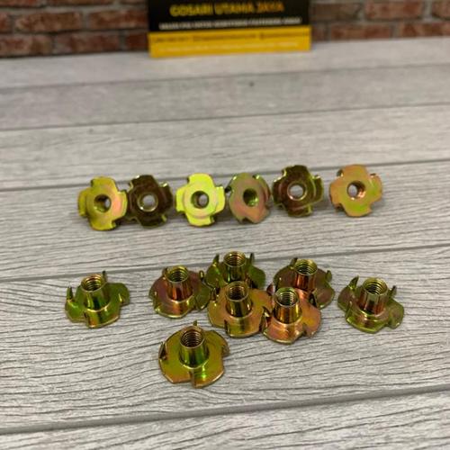 Jual T NUT M8/MUR CAKAR 8MM/TEE NUT M8 PITCH 1,25 - Kota Tangerang ...