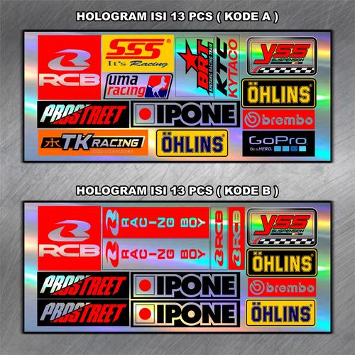 Jual STICKER RACING STIKER PACK / STIKER SPONSOR / STICKER BALAP ...