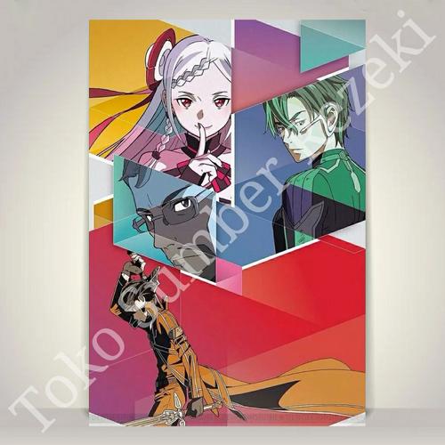 Jual Poster Eiji Yuna Kirito Sword Art Online Ordinal Scale Paper ...
