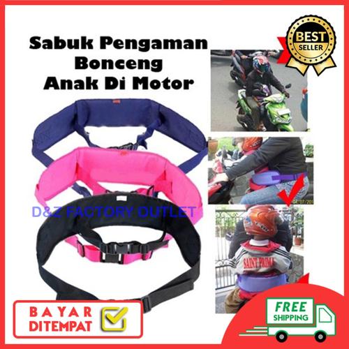 Jual SABUK BONCENGAN ANAK / SABUK BONCENG MOTOR ANAK DEPAN DAN BELAKANG ...