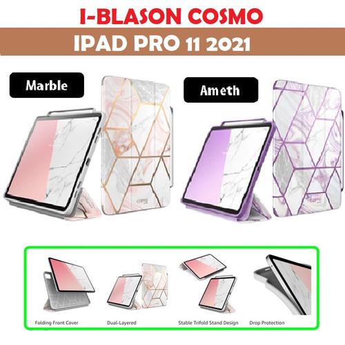 Jual IPAD PRO 11 M1 2021 SMART CASE LEATHER FULL CASING i-BLASON COSMO ...