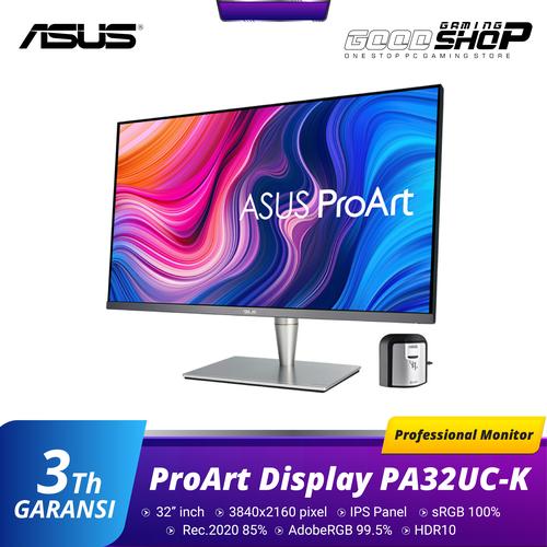 Jual ASUS ProArt Display PA32UC-K - 4K, HDR-10, HLG, direct-LED ...